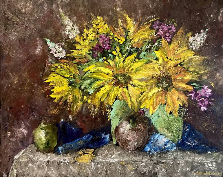 SUMMER MOOD Painting by Lusie Schellenberg | Saatchi Art