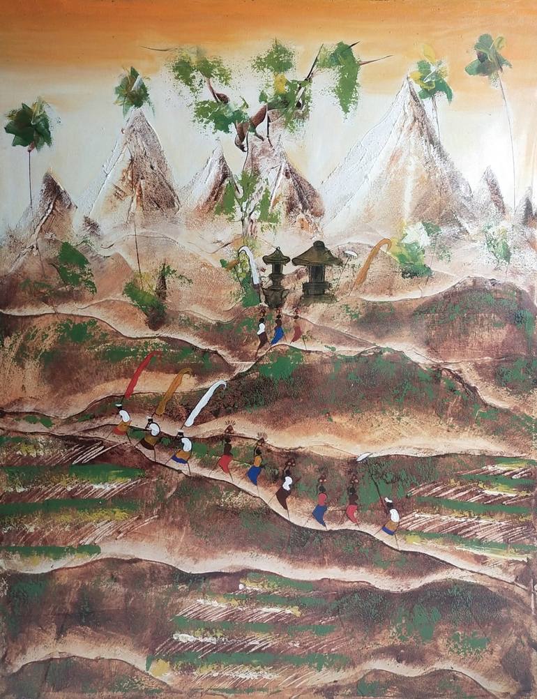 The Way - acrylic painting, office decor, home interior Painting by ...