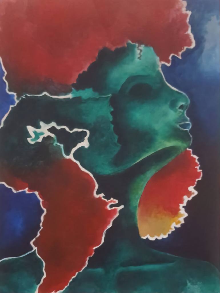 The Rising Painting by Chante Ferdinand | Saatchi Art