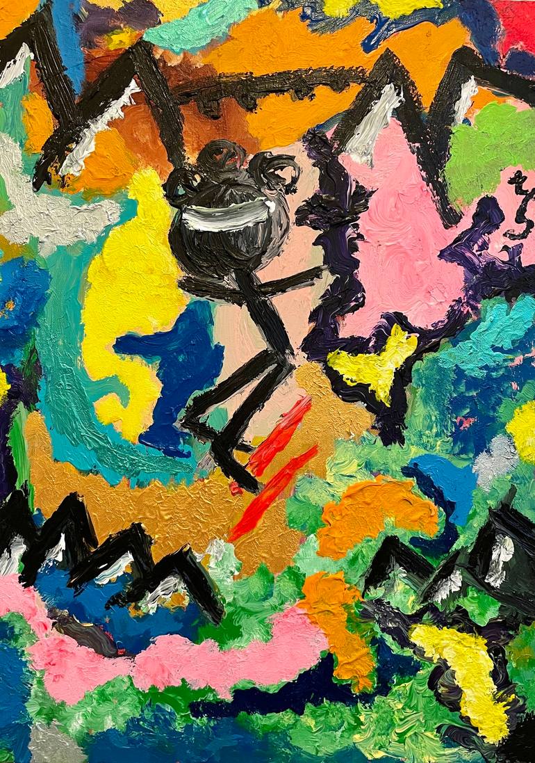 Chamonix Painting by Lauriecell Du | Saatchi Art