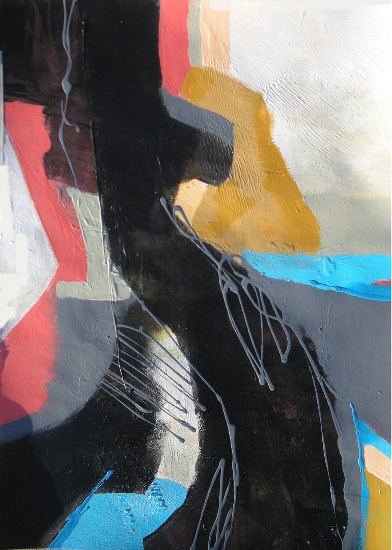 Dark Intruder Painting by David Mac Innes | Saatchi Art