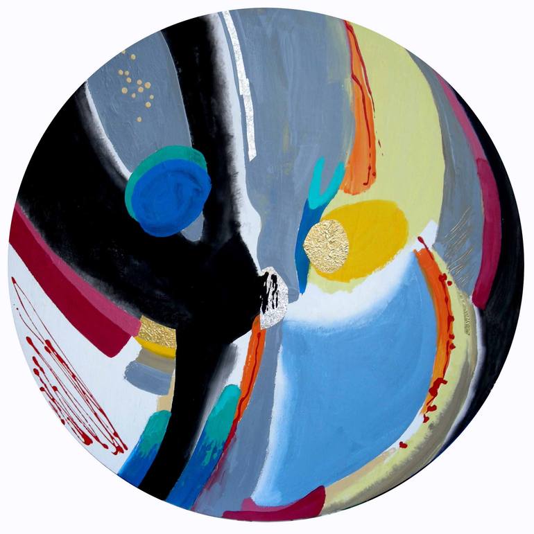 Circular Chroma (Orb series) Painting by David Mac Innes | Saatchi Art