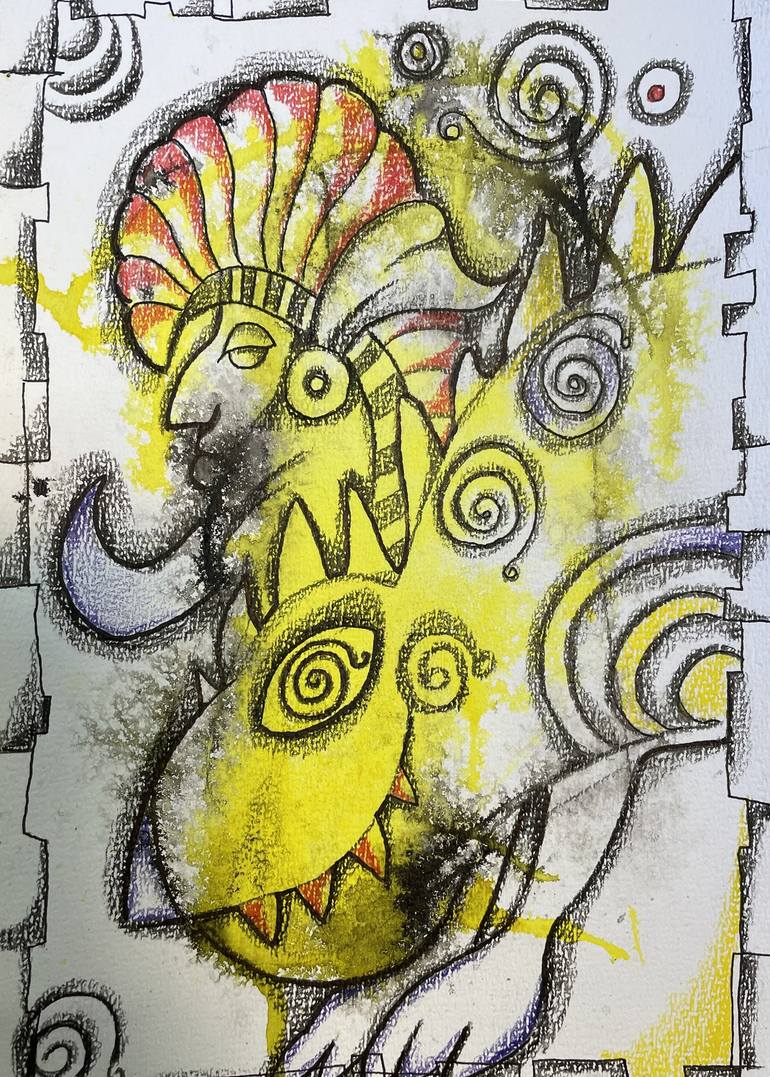 Deities of the Inca Indians Painting by Igor Televnoi | Saatchi Art