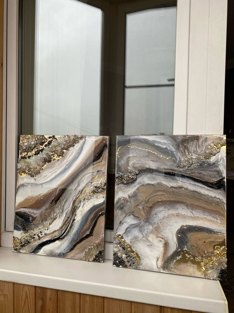 The cut of the stone Painting by Valenta Balysheva | Saatchi Art