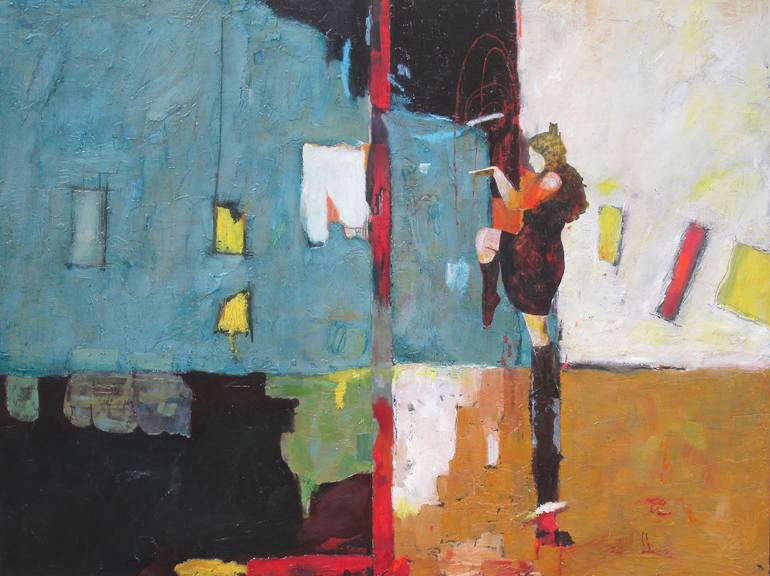 The Dance Little Girl #60 Painting by George E Huffman | Saatchi Art