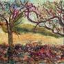 Alphabet of Botticelli Trees: B Painting by Carol Magai | Saatchi Art