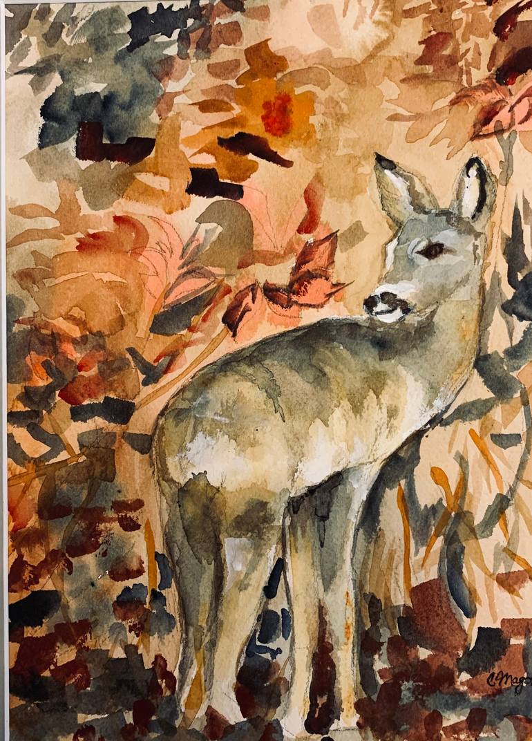 I See You Painting by Carol Magai | Saatchi Art