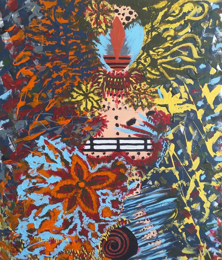 Doomsday's Queen Painting by Umut KUTBAY | Saatchi Art