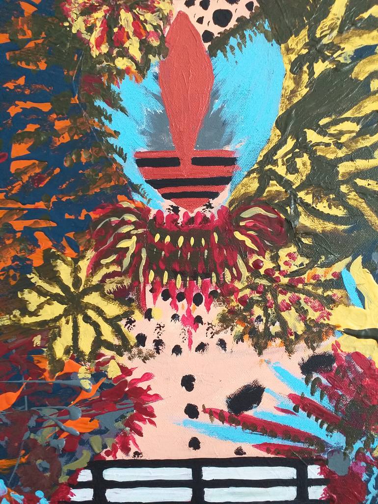 Doomsday's Queen Painting by Umut KUTBAY | Saatchi Art