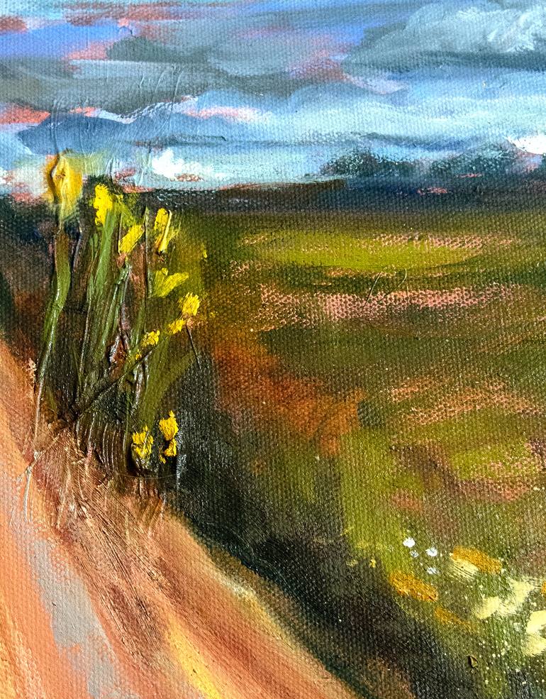 Country road Painting by Joan Gundersen | Saatchi Art