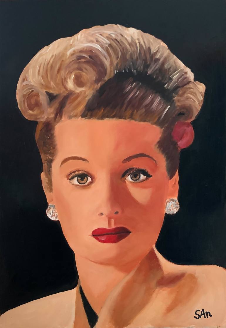 Lucille Painting by Sonny Andersson | Saatchi Art