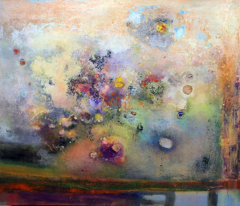 Metamorphic Eruption Painting by Joe Goodwin | Saatchi Art