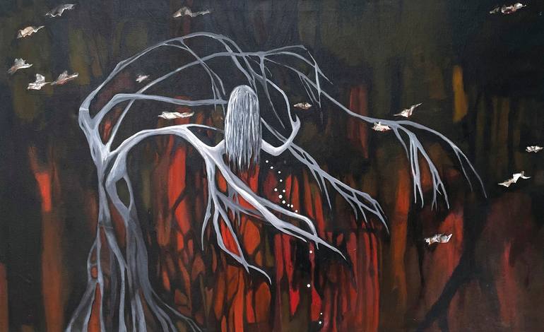 Encantamiento Painting by Jessica Lewin | Saatchi Art