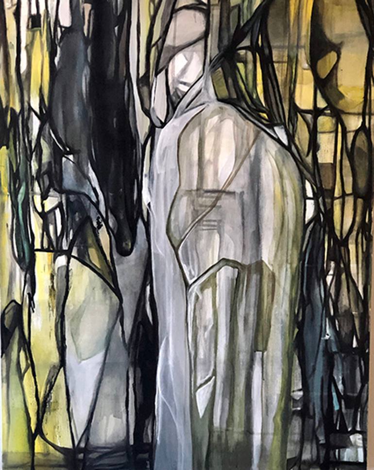 Sin título (aún) Painting by Jessica Lewin | Saatchi Art