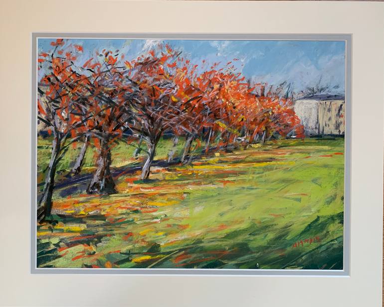 The Stray Ablaze Drawing by Andrew Moodie | Saatchi Art