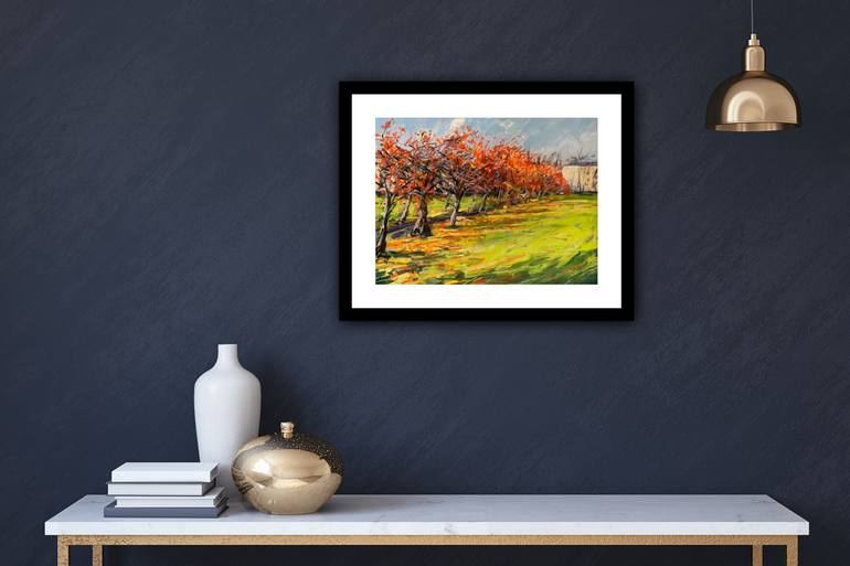 The Stray Ablaze Drawing by Andrew Moodie | Saatchi Art