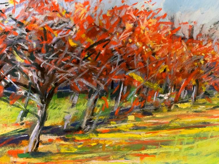 The Stray Ablaze Drawing by Andrew Moodie | Saatchi Art