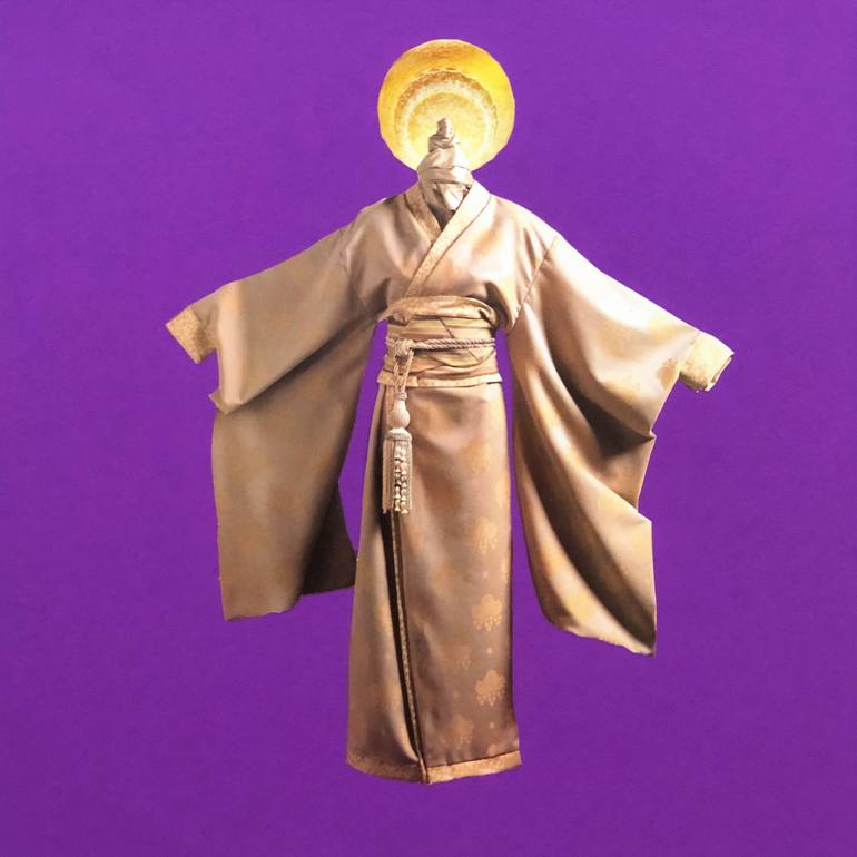 KIMono I Collage by Kms Art Studio | Saatchi Art