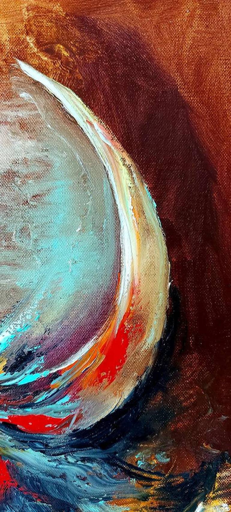 THE YOUNG BULL Painting by Margo Tartart | Saatchi Art