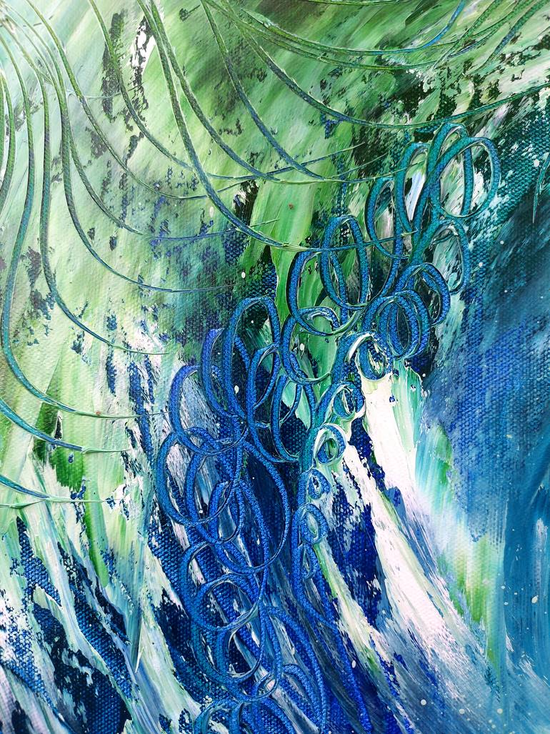 ,,Dance of the Ocean Painting by Margo Tartart | Saatchi Art