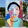 Faces of Regent Park - June Liu Painting by Dan Bergeron | Saatchi Art