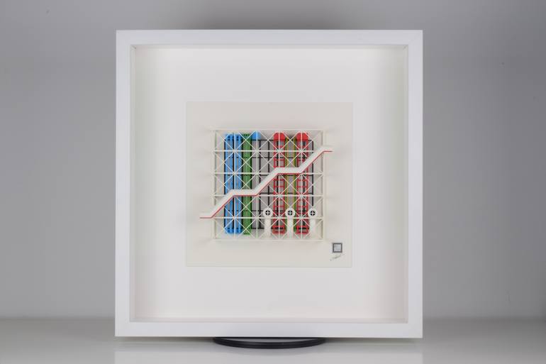 Boxed Architecture - Pompidou Paris Sculpture by Christian Fraga ...