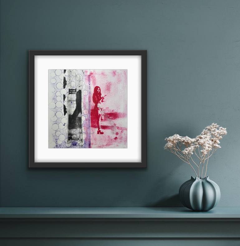 Anna Waiting No. 5 - Limited Edition of 1 Printmaking by Eric Sanders ...