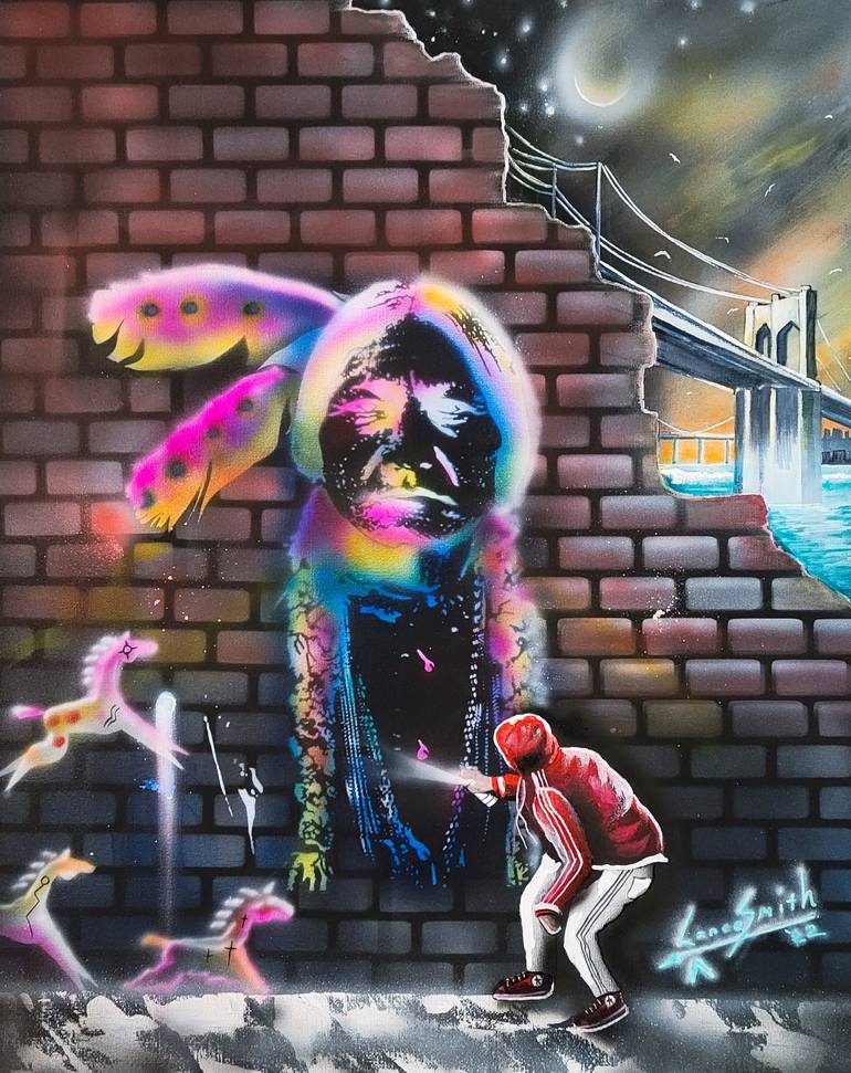 Still Here Painting by Lance Smith | Saatchi Art