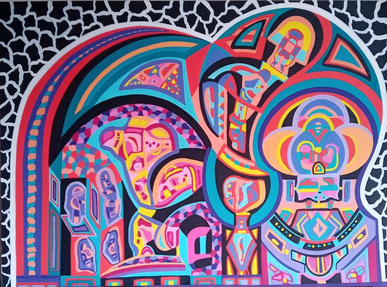 El palacio de Orfeo Painting by Ysland Art | Saatchi Art