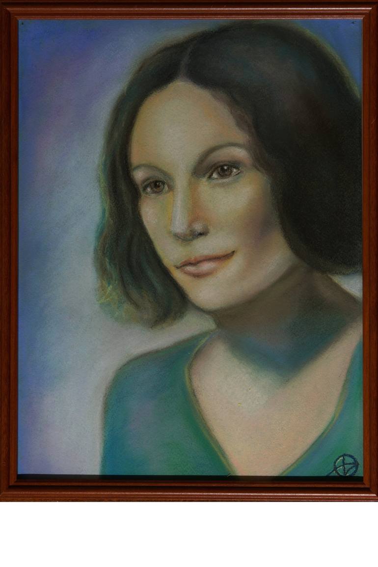 Portrait of Maria Painting by Olesya Soboleva | Saatchi Art