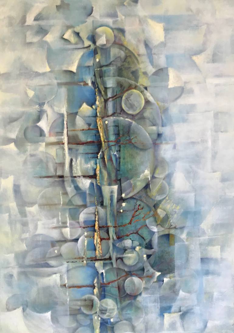 Confluence Painting by Zivile Vaiciukyniene | Saatchi Art