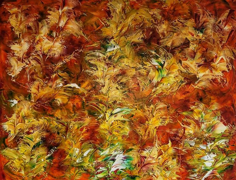 Everlasting flowering Painting by Raimundas Sarka | Saatchi Art