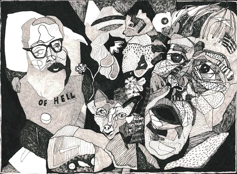 Of Hell Drawing by Hannah Jeremiah | Saatchi Art