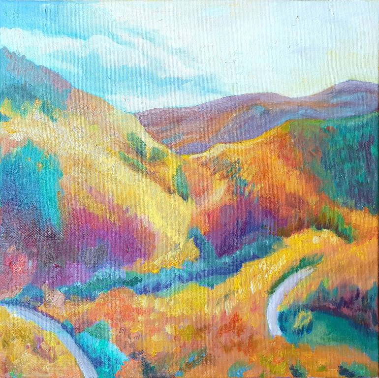 Baia de Arama Painting by Andreea Enache | Saatchi Art