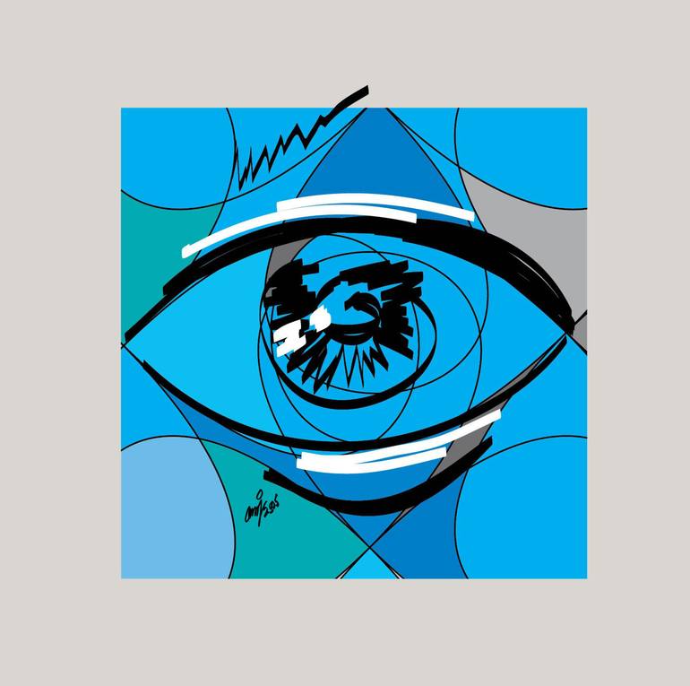 VISION - Limited Edition of 10 Mixed Media by Amir Pasha | Saatchi Art