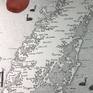 Whimsical Map of Eastern Shore Painting by Maurice Spector | Saatchi Art