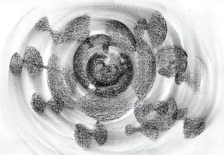 The Well Drawing by Grace Yap-Kirk | Saatchi Art