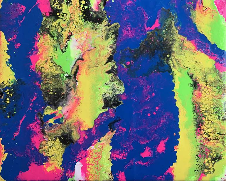 Delic Painting by JoAnne Moore | Saatchi Art