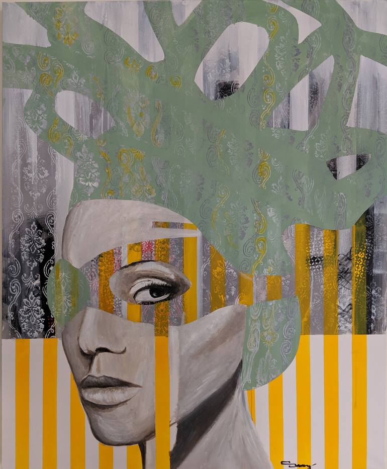 Seen unseen Painting by Sammy Nidam | Saatchi Art