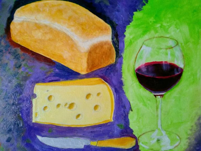 Culinary Elegance Painting by Sean Terrence Best | Saatchi Art