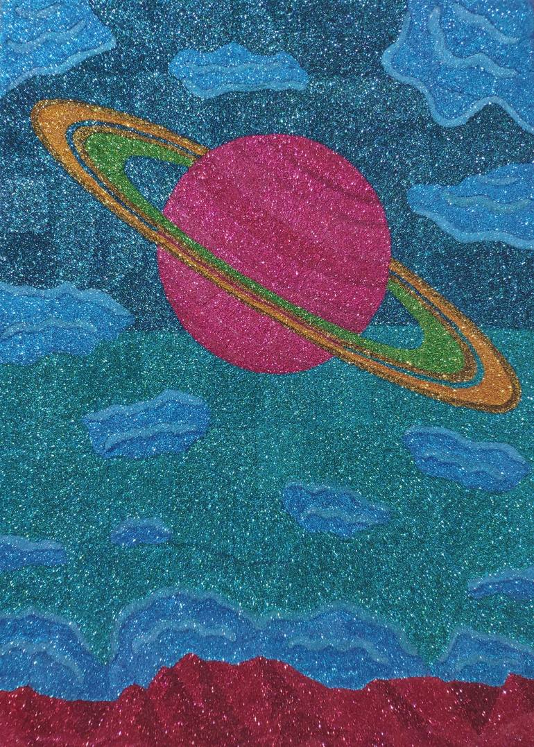 Magic space Painting by Oleksandr Yezerskyi | Saatchi Art