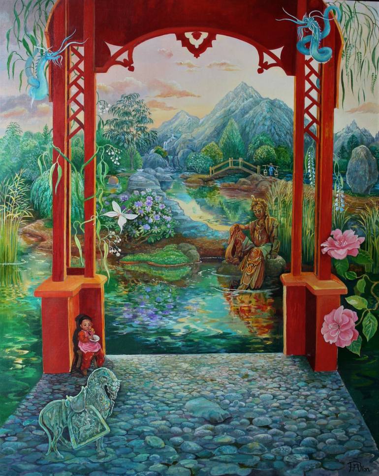 Chinese Garden Drawings