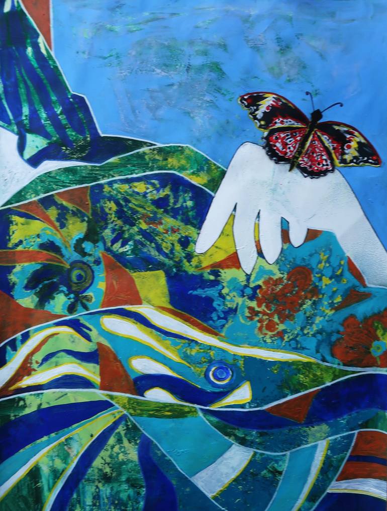 Still believe Painting by Lea Fuchs | Saatchi Art