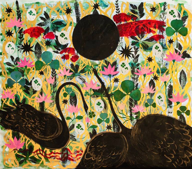 “Power” Painting by Veronika Blyzniuchenko | Saatchi Art