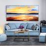 Sunrise Painting, Handmade Seascape painting Painting by Kal Soom ...