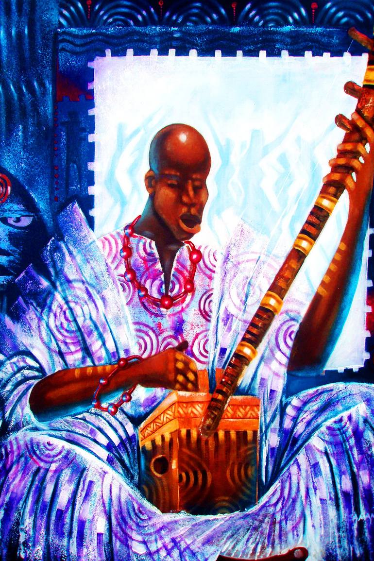 Seprewa Painting by Jeremiah Obuobi | Saatchi Art