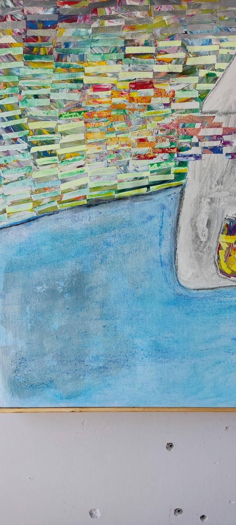 12/99 Head in the clouds Painting by Marco Torresi | Saatchi Art