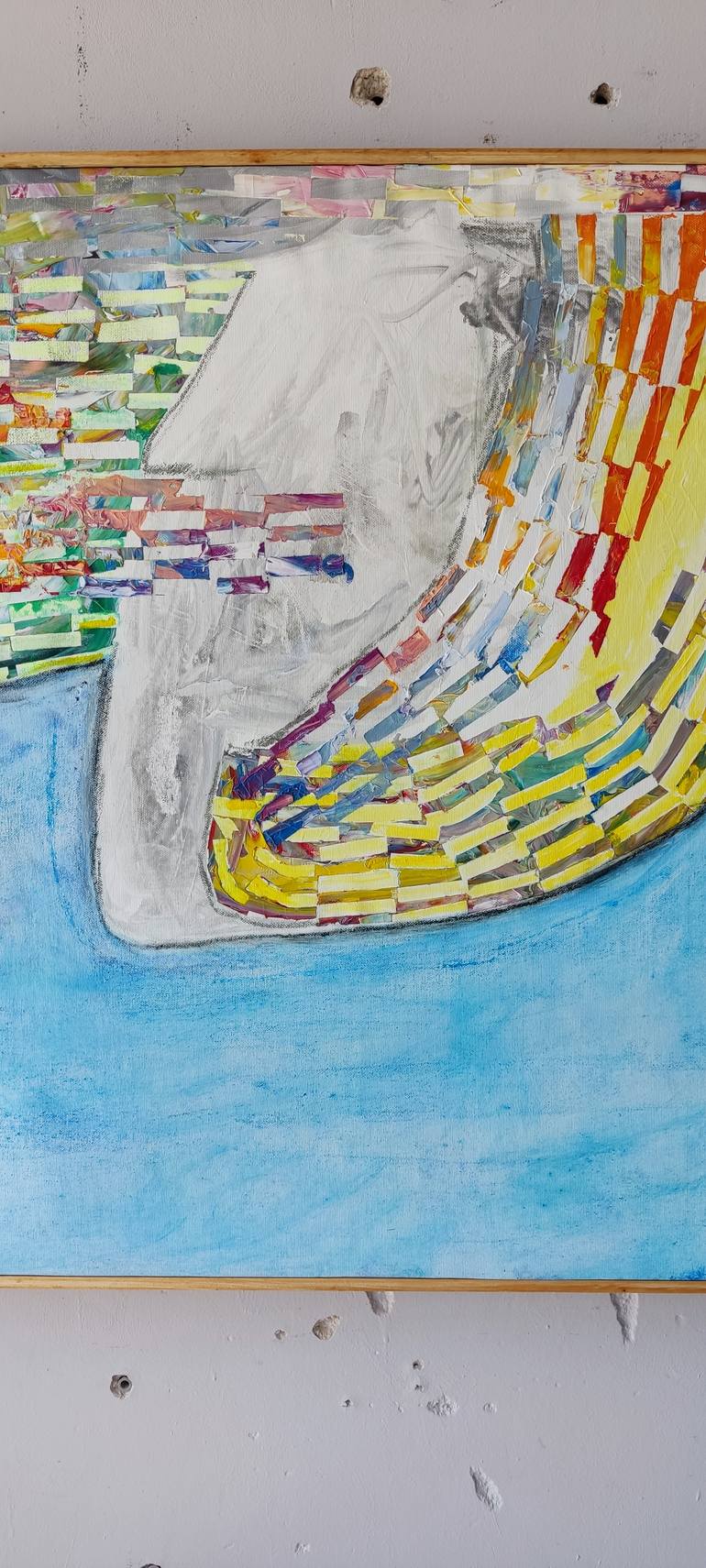 12/99 Head in the clouds Painting by Marco Torresi | Saatchi Art