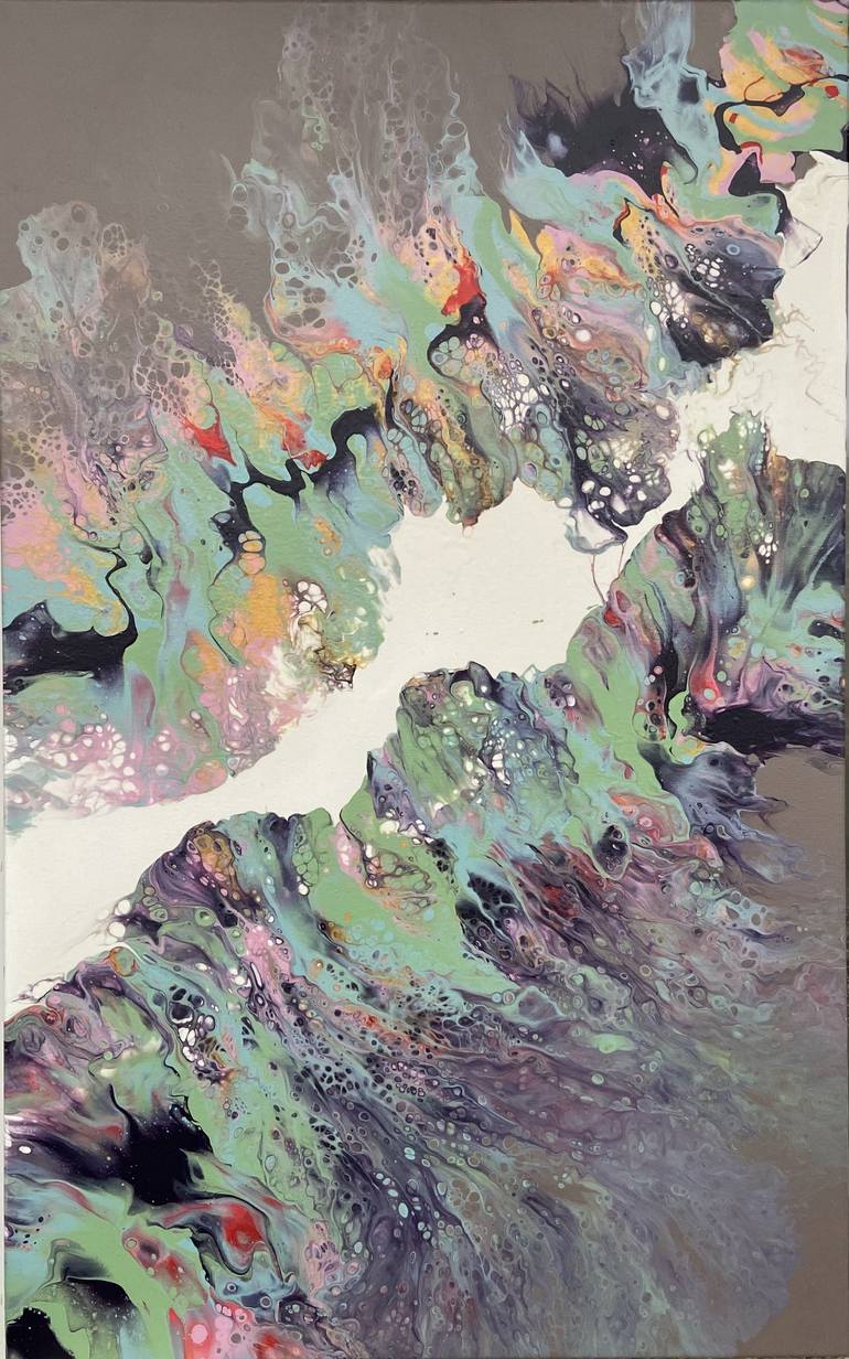 Cosmic dust Painting by Alena Batsenkova | Saatchi Art