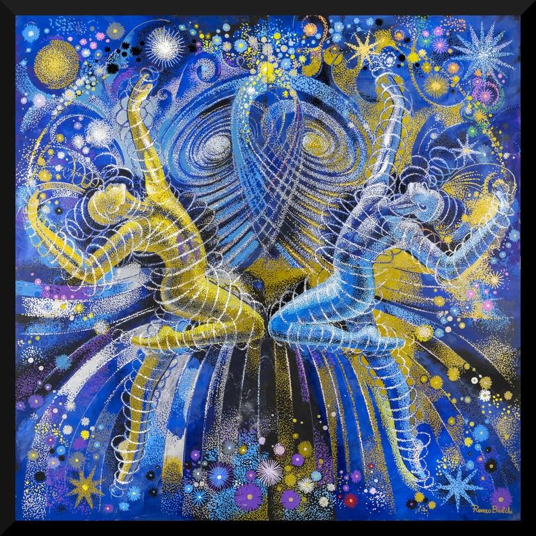 TAV 32 COMP/COL The body dances with its soul. Painting by Renzo ...